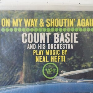 Count Basie on My Way and Shoutin' Again! Vinyl LP 1962 Verve Records Near Mint - Etsy