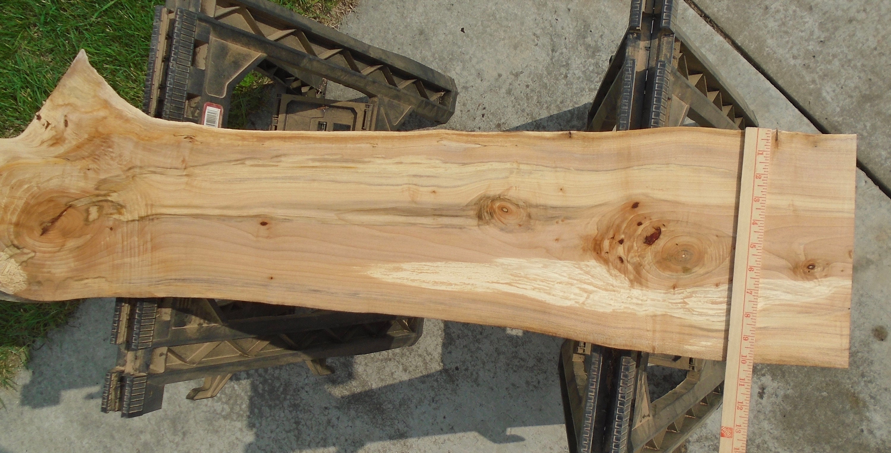 Spalted Maple Live Edge Lumber Slab Bar Shelf Decor Art | Etsy