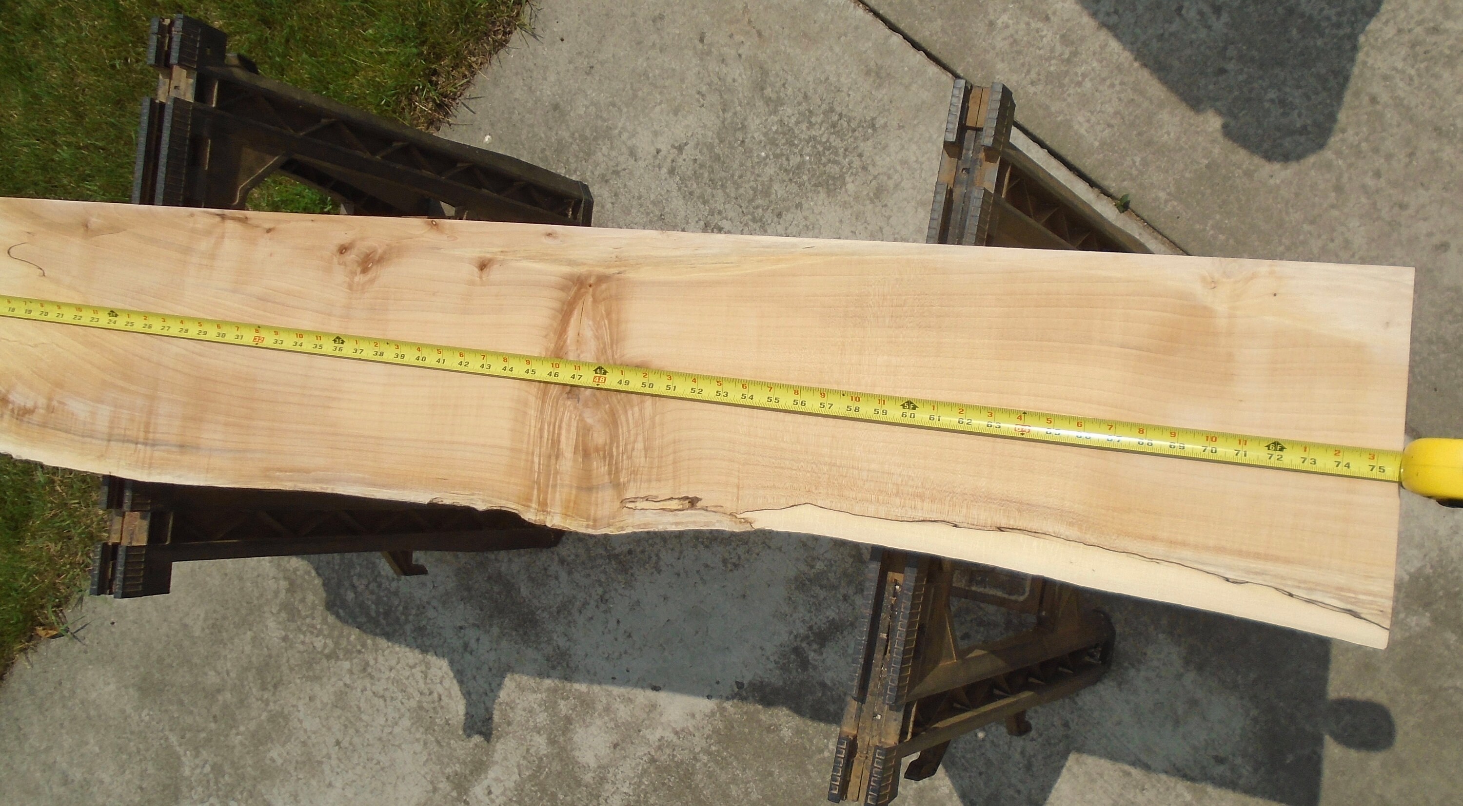 Spalted Maple Live Edge Mantel Shelf Decor Art 75 3/4 Inches - Etsy