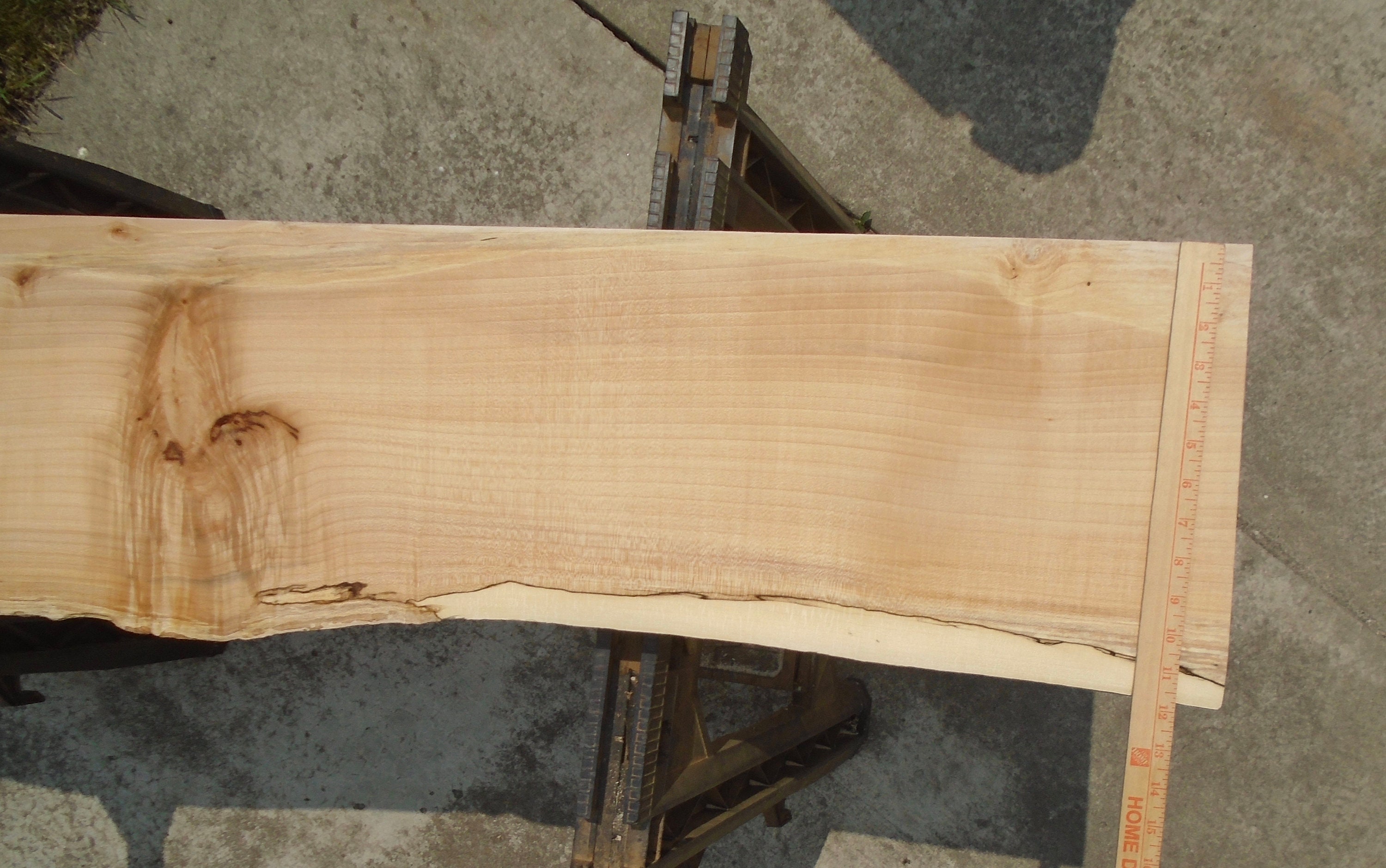 Spalted Maple Live Edge Mantel Shelf Decor Art 75 3/4 Inches - Etsy