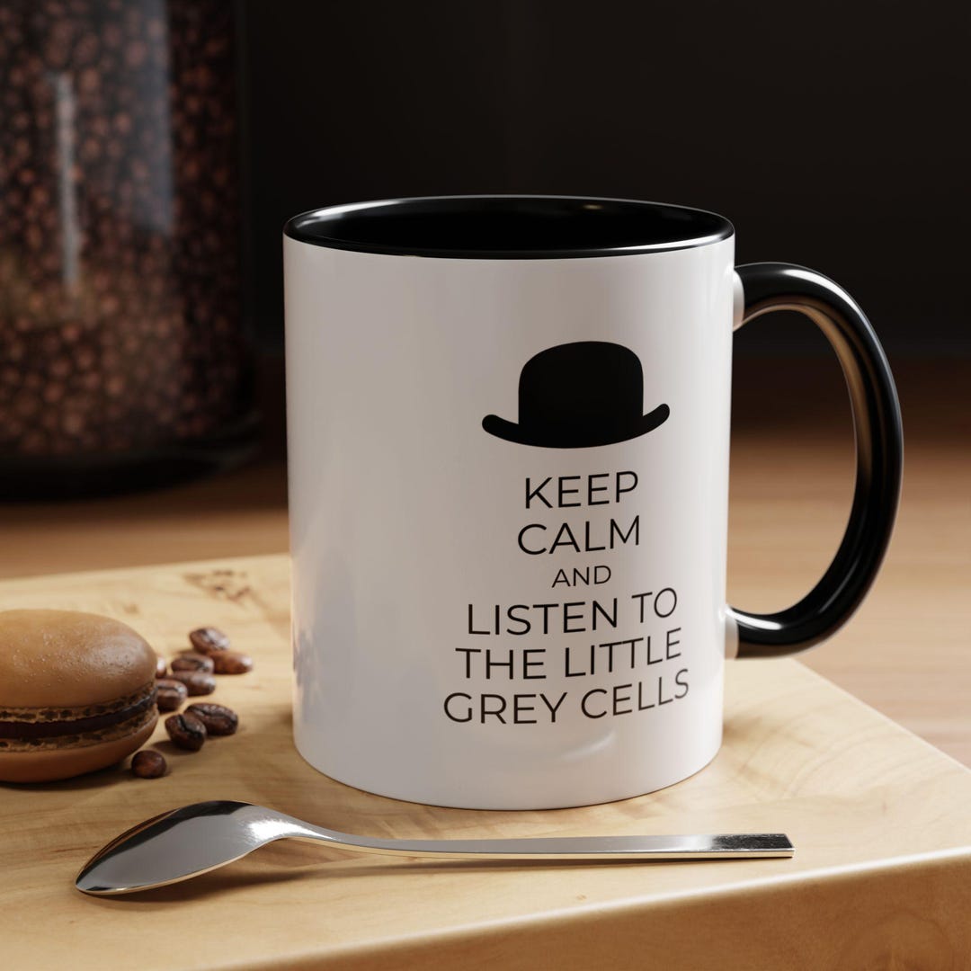 Little Grey Cells, Hercule Poirot, British TV, British Mystery Fan Gift ...