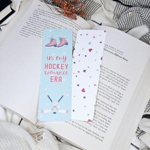 Hockey Romance Lover, Bookmark Ticket, Book Club Ticket, off Campus ...