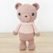 CROCHET PATTERN in English - Xander the Lovely Winter Bear - 9"/23 Cm ...