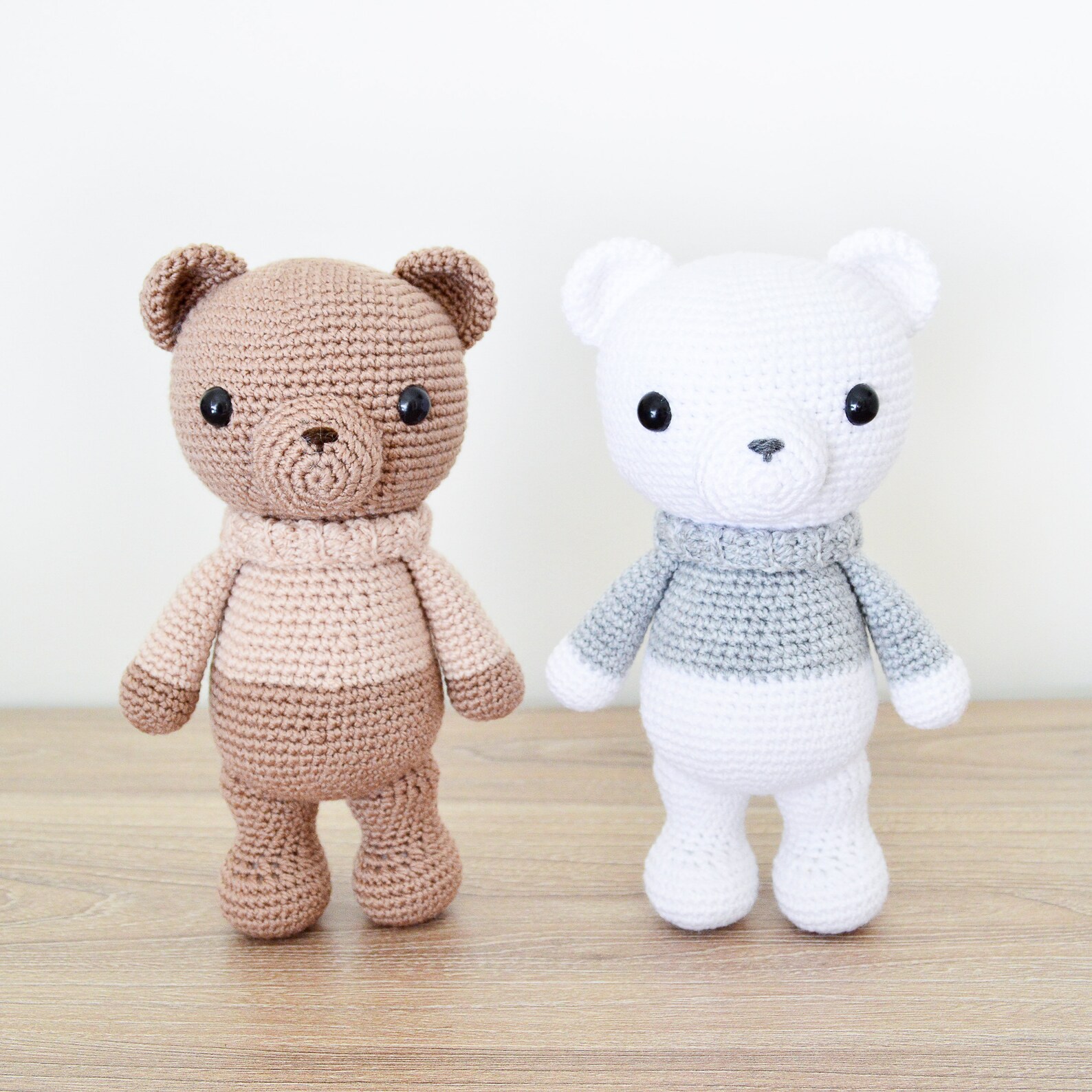 THREE CROCHET PATTERNS in English Xander the Bear Yves the - Etsy
