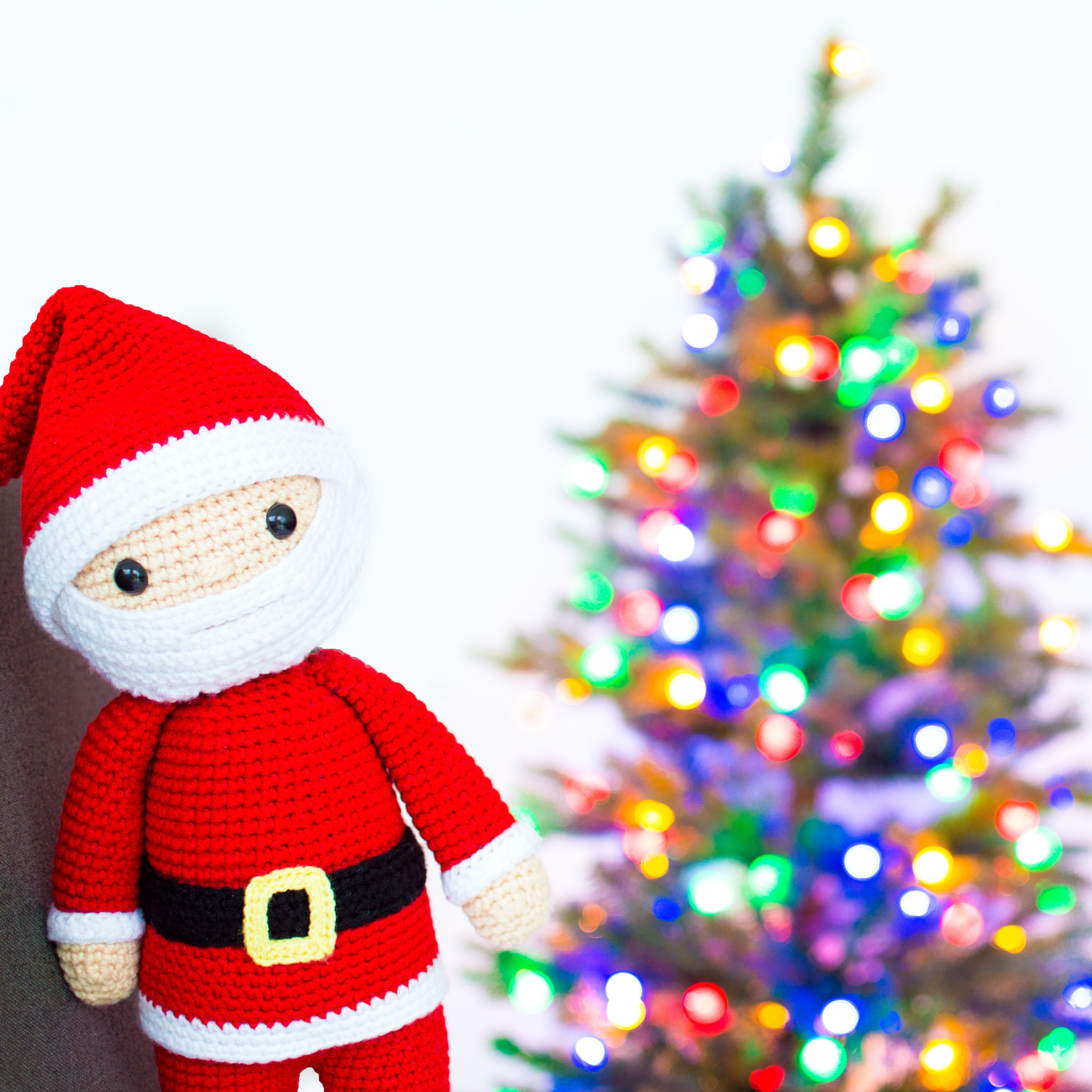 CROCHET PATTERN in English - Santa Claus - 16"/40 Cm. Tall - Amigurumi ...