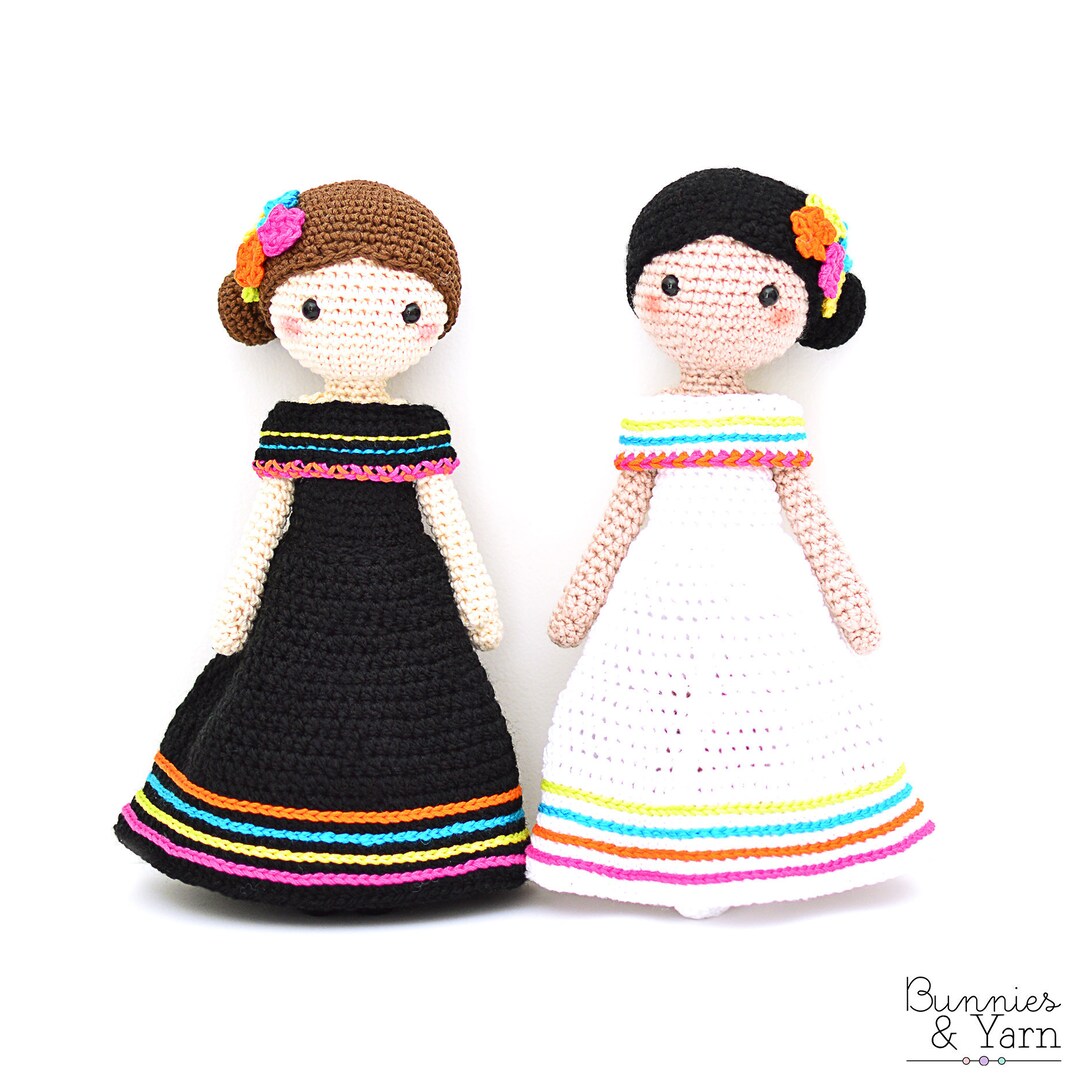 CROCHET PATTERN in English and Spanish Maria and Lucia 11 - Etsy Australia