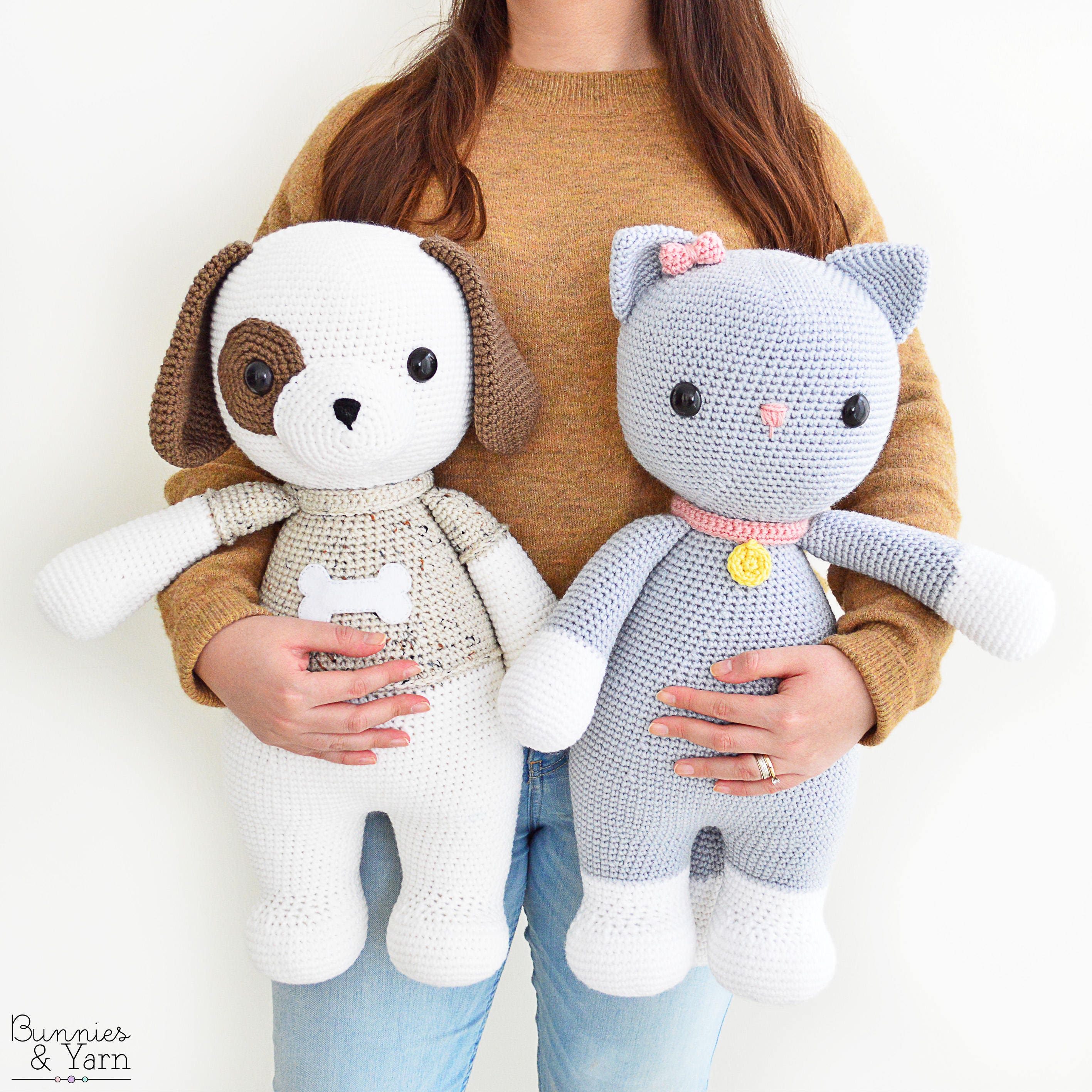 TWO CROCHET PATTERNS in English and Spanish Thomas the Dog - Etsy