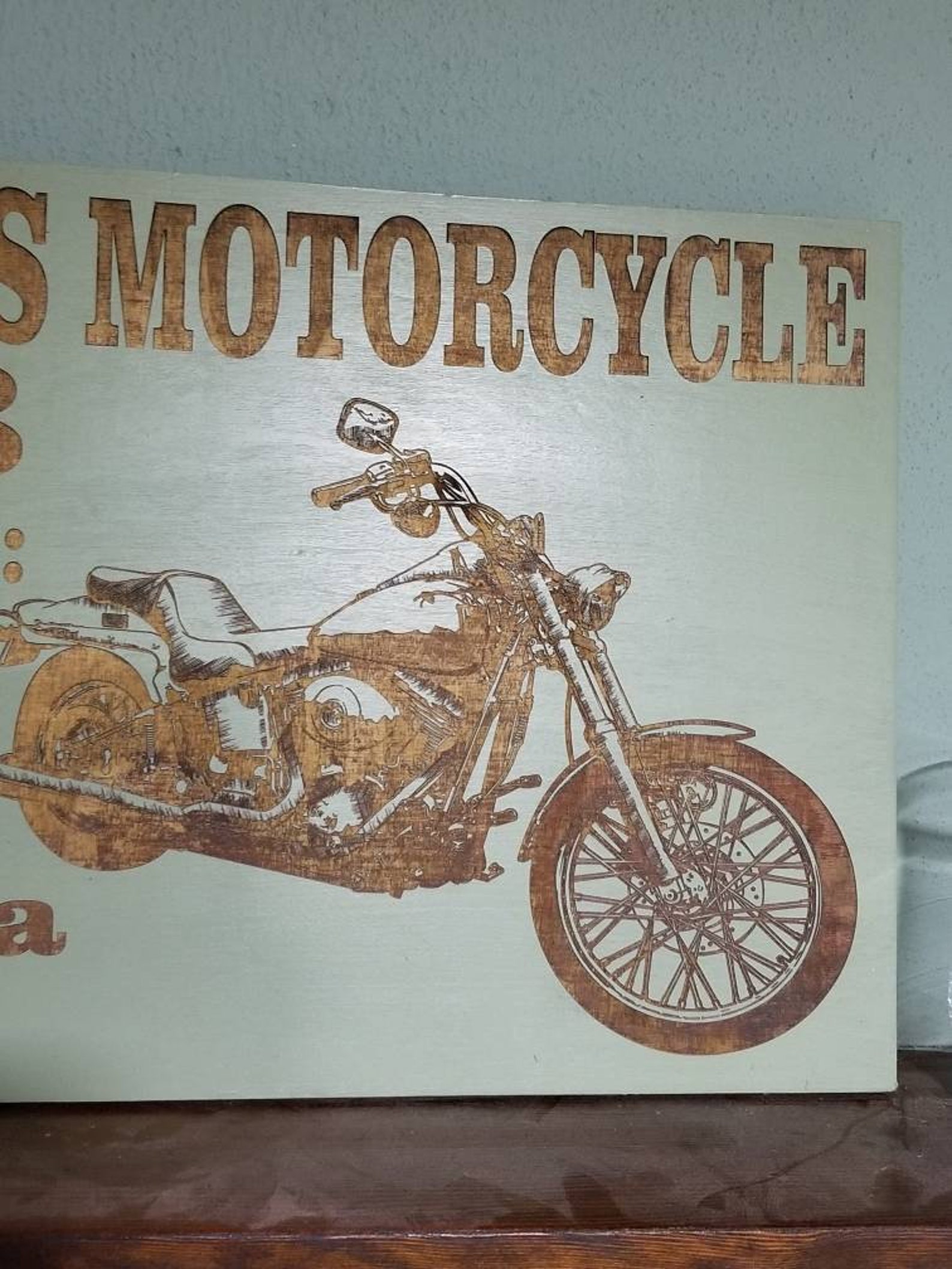 Grandpa's Motorcycle Club Sign Grandpa Christmas Gift - Etsy