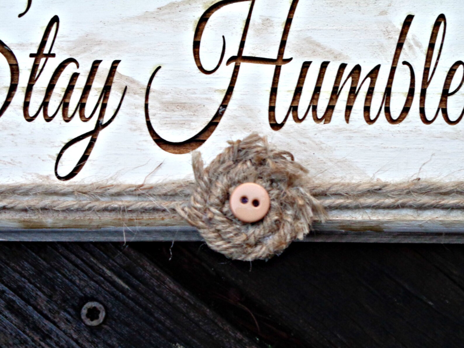 Always Stay Humble and Kind Wood Sign Rustic Wood Block Sign - Etsy