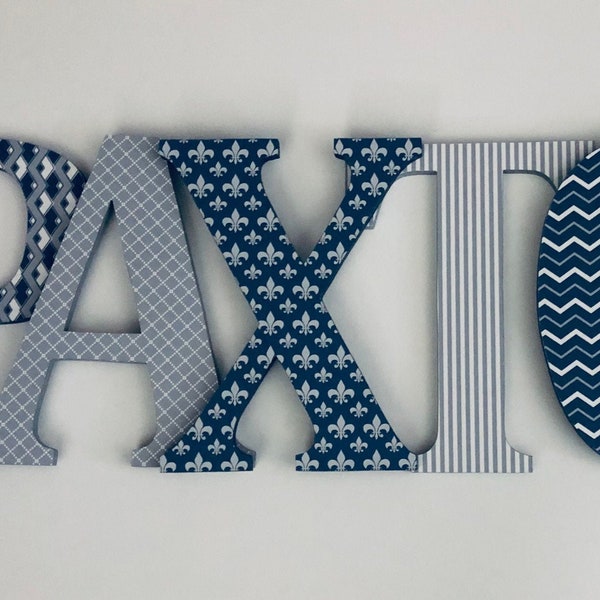 Navy Grey Nursery - Etsy