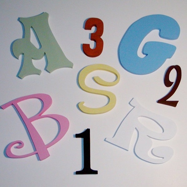 4 Inch Letters - Etsy