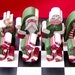 Christmas Chess Set-all Hand Painted. Santa Chess Set - Etsy