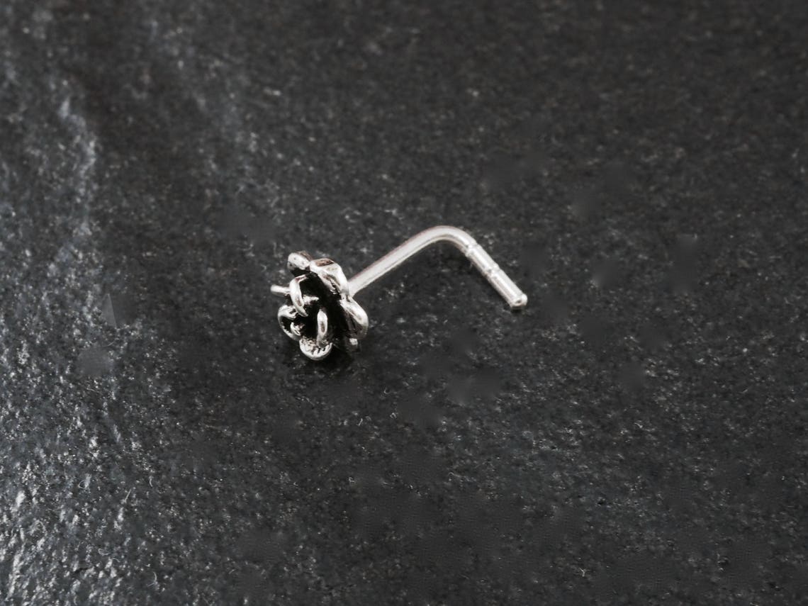 Nose Ring Nose Stud Nose Screw 20gauge 0.8mm L Shape | Etsy
