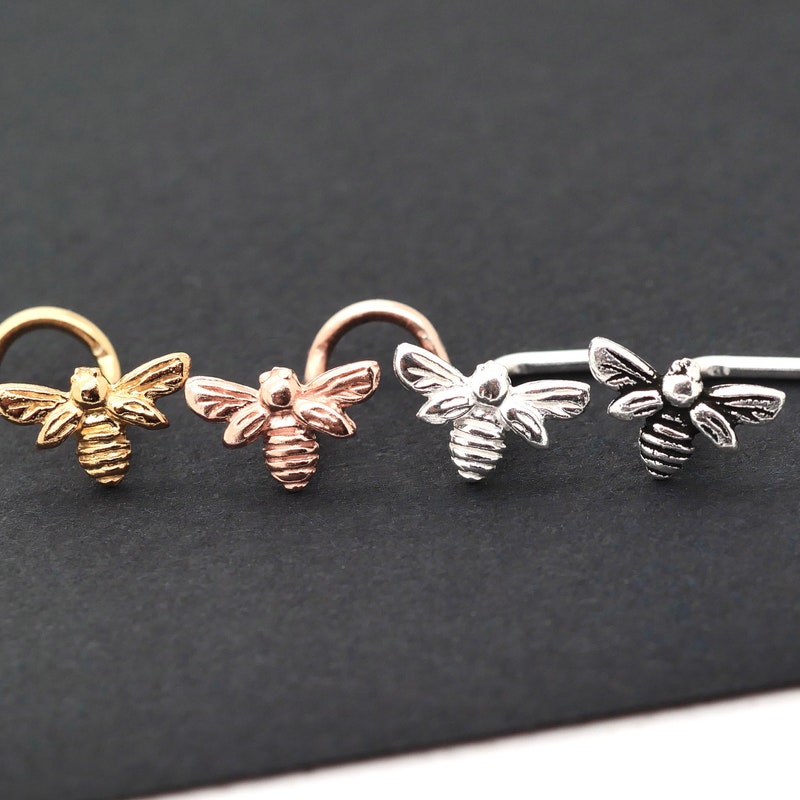18g Nose Stud Animal - Etsy UK