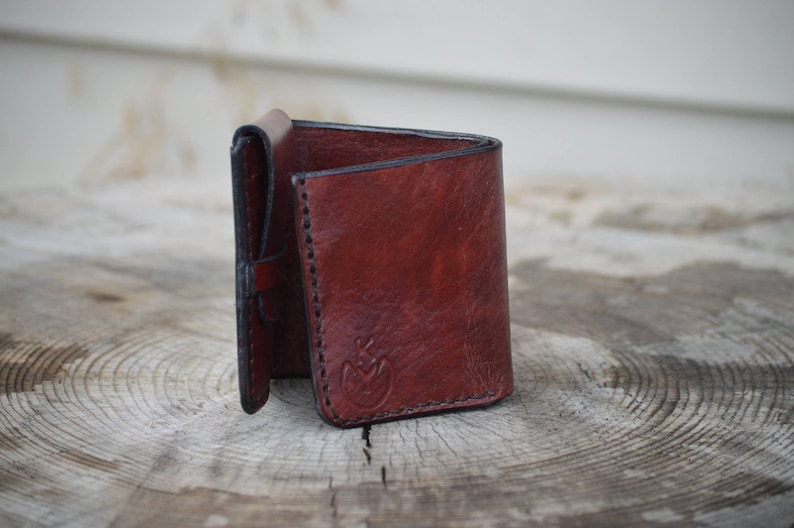 Walter Mitty Wallet, Custom Leather Tri-fold Wallet, Personalize Front ...