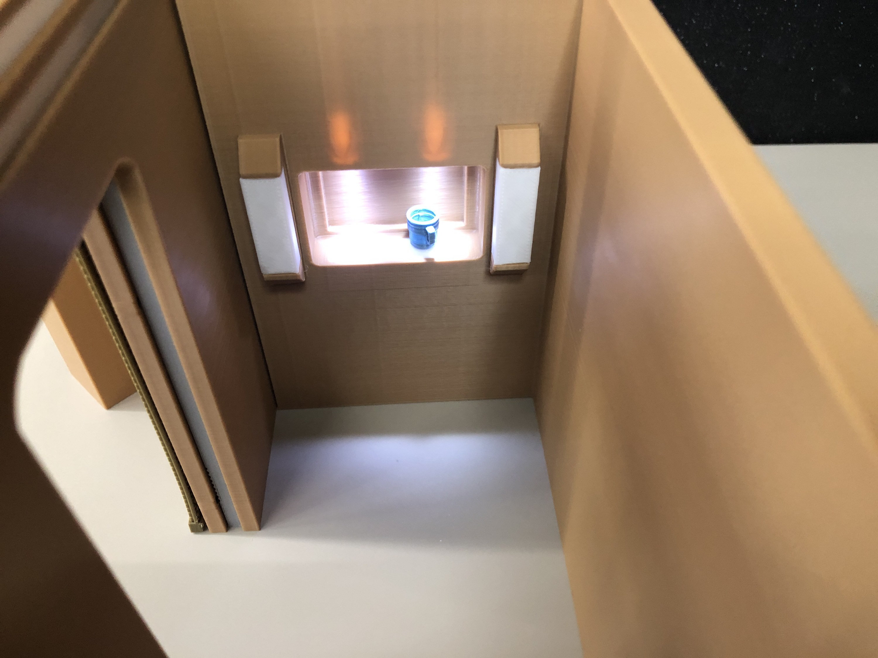 TNG Picard's Complete Ready Room 2 Chairs Back Drop Walls - Etsy Canada