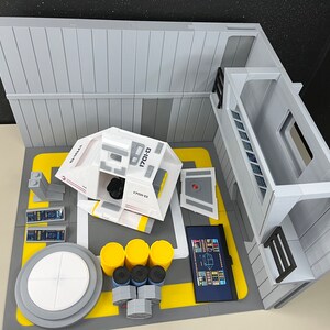 Star Trek TNG Shuttle Bay 3 Playset: Pike Shuttlecraft Model - Etsy
