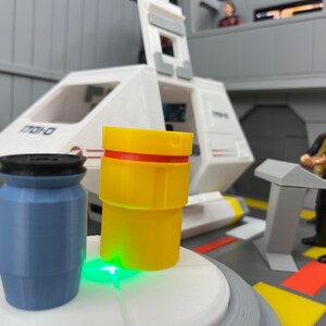 Star Trek TNG Shuttle Bay 3 Playset: Pike Shuttlecraft Model - Etsy