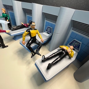 Star Trek TNG Infirmary Sick Bay Premium Super Large Playset ...