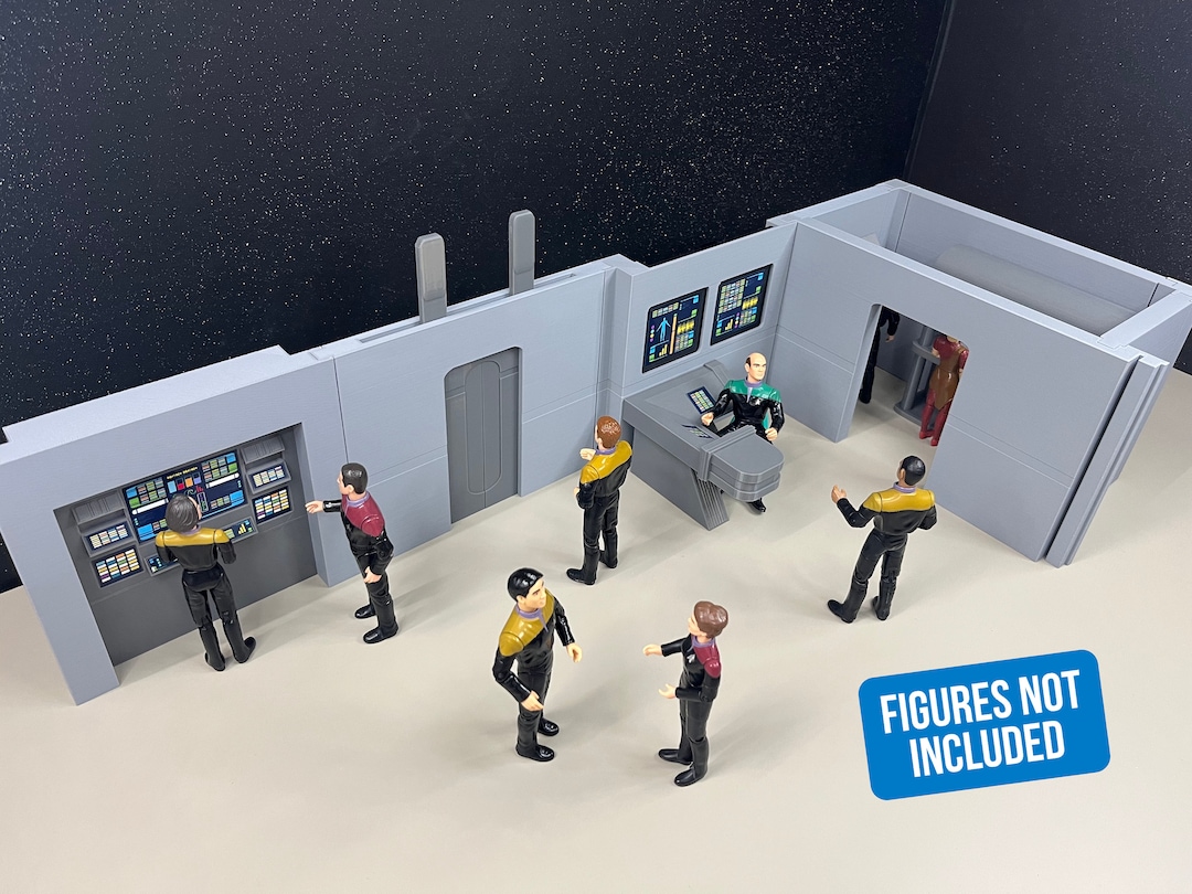 Star Trek Voyager Sick Bay Extension Playset: 3D Printed Diorama - Etsy