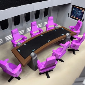 Star Trek TNG Playset: Observation Lounge - Collectible Memorabilia for ...