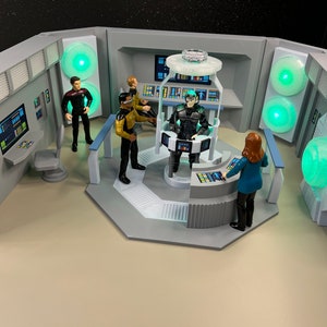 TNG Science Lab Enterprise D Med Chamber Borg Extraction Detailed ...