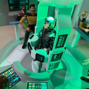 TNG Science Lab Playset: Borg Chamber, Custom Decals (3D Printed) - Etsy