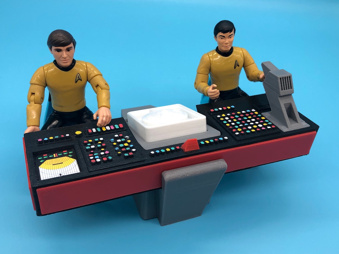 Star Trek Navigation Helm Console Enterprise TOS Constitution | Etsy