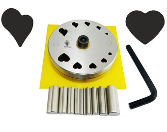 Metal Disc Cutter Heart - Etsy