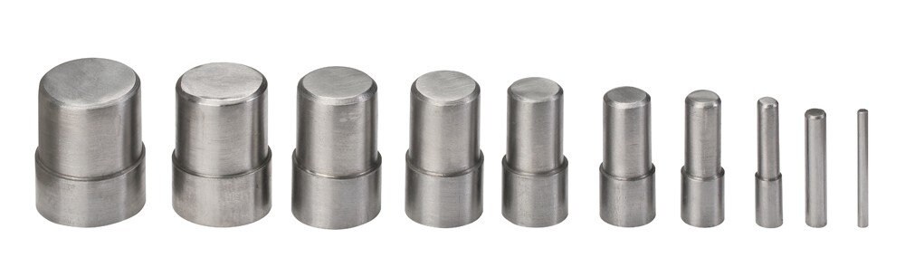 Disc Cutter Set of 10 With Wooden Case / Disk Cutter With 10 - Etsy