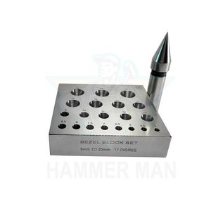 Round BEZEL BLOCKS 5 to 22MM Size & 17 Degree Taper Premium Quality ...