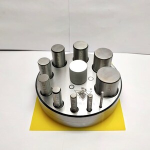 Disc Cutter Set of 10 With Wooden Case / Disk Cutter With 10 - Etsy