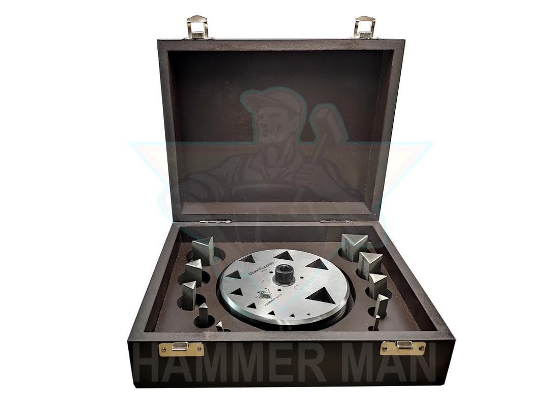 Triangle Disc Cutter 4mm to 31mm Set of 10 Disk Cutter Jewelry Dies ...