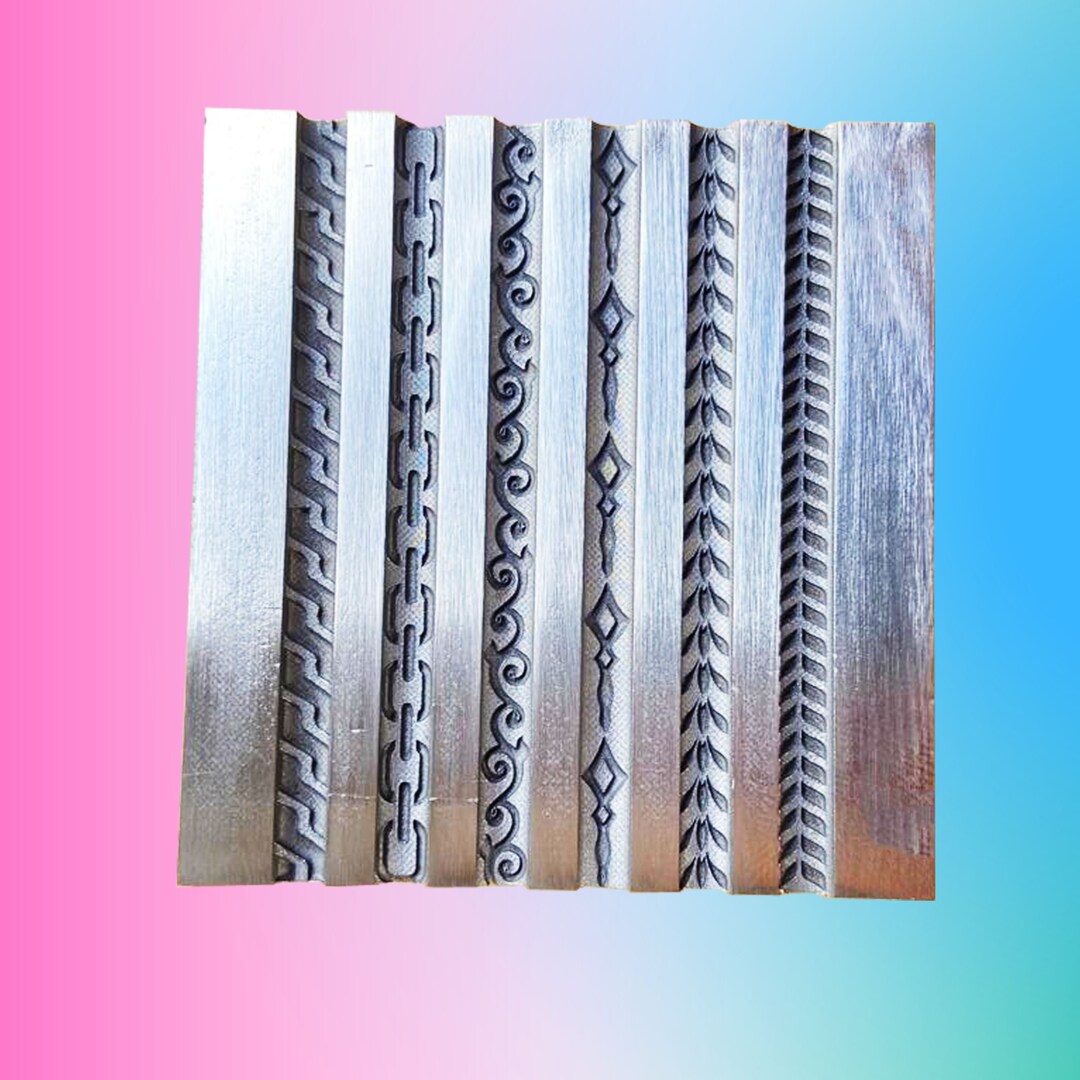 6 in 1 Wire Die Bangle Die Wire Drawing Wire Making Pattern Wire Strip ...