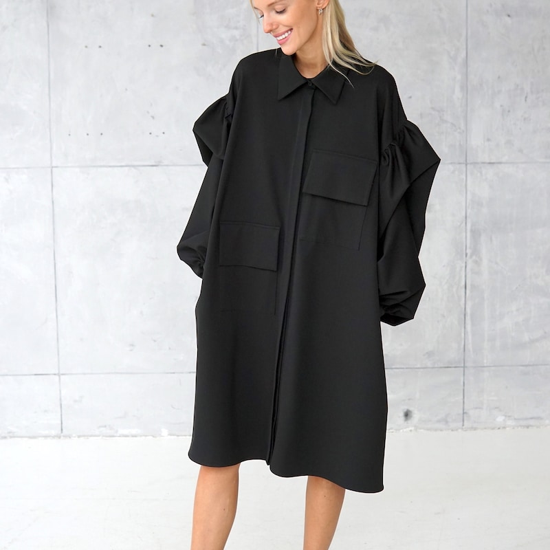 Long Tunic Dress - Etsy