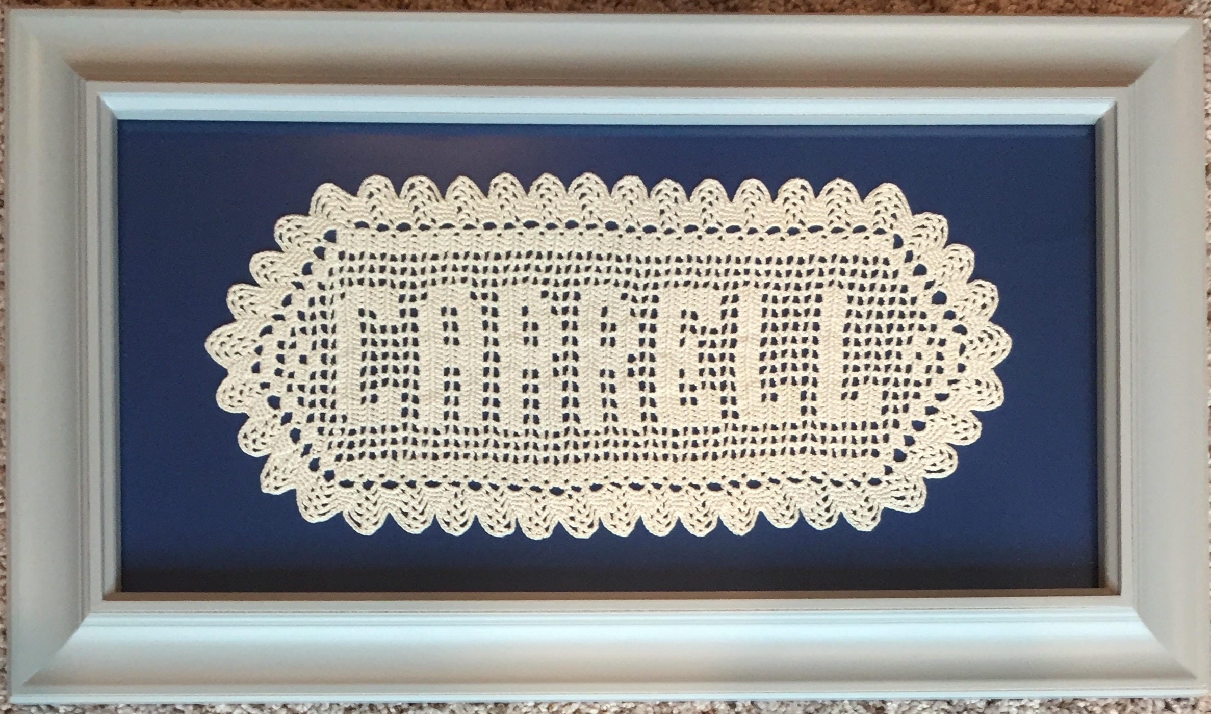 Personalized Handmade Crochet Name - Etsy