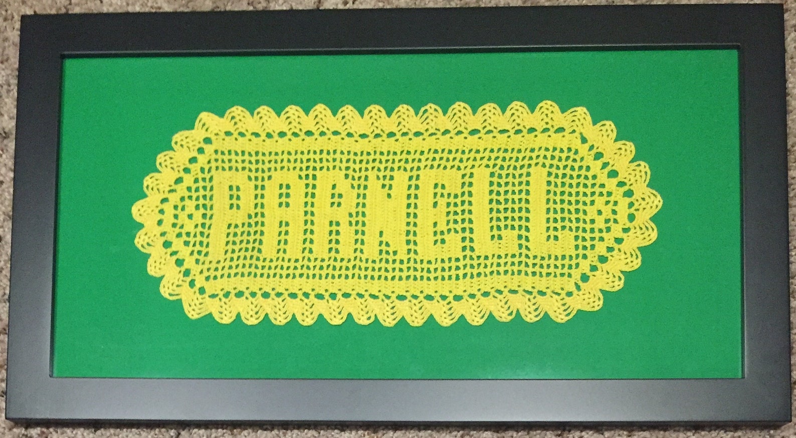 Personalized Handmade Crochet Name - Etsy