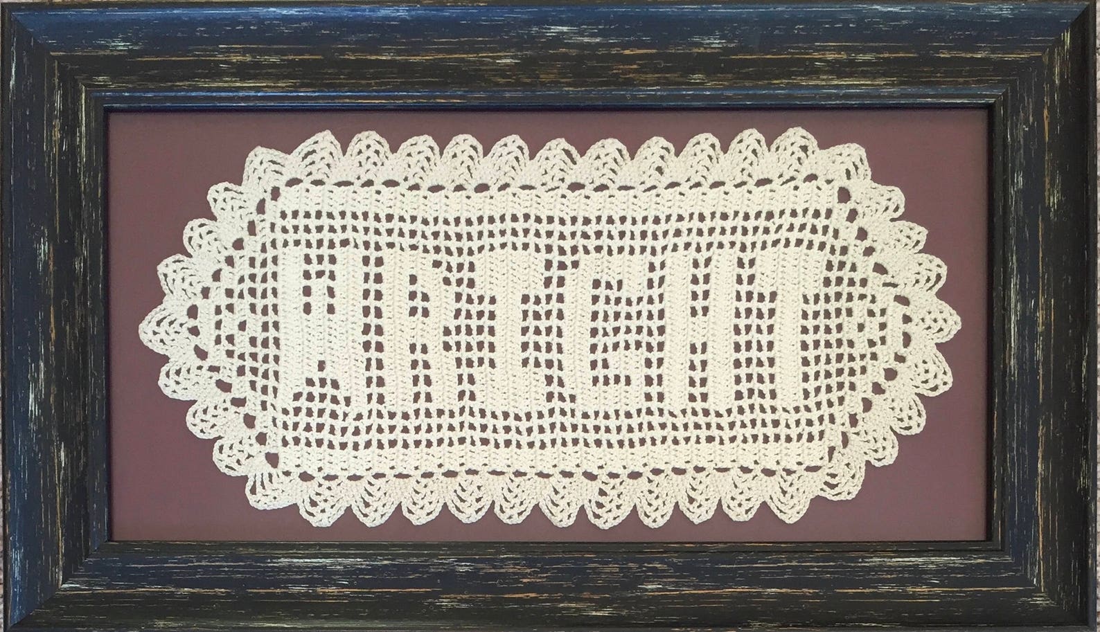 Personalized Handmade Crochet Name - Etsy