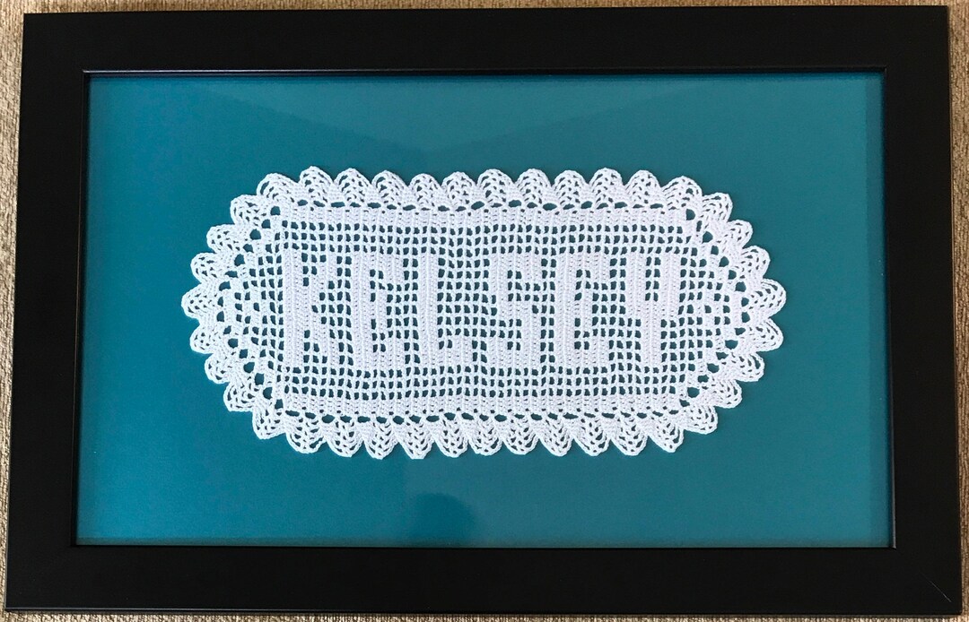 Personalized Handmade Crochet Name - Etsy