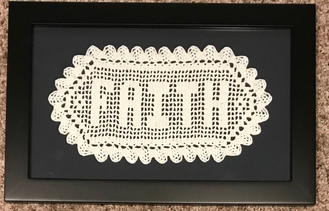 Personalized Handmade Crochet Name | Etsy