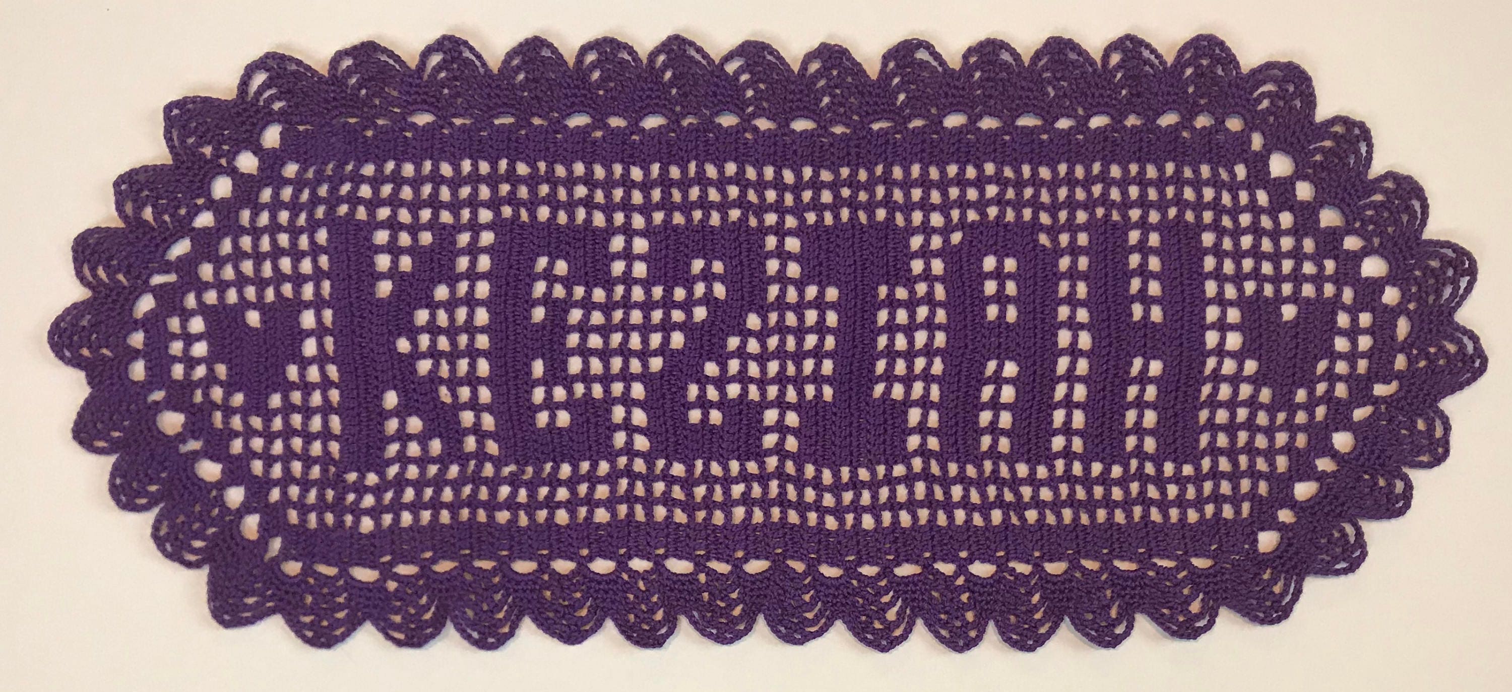 Personalized Handmade Crochet Name - Etsy