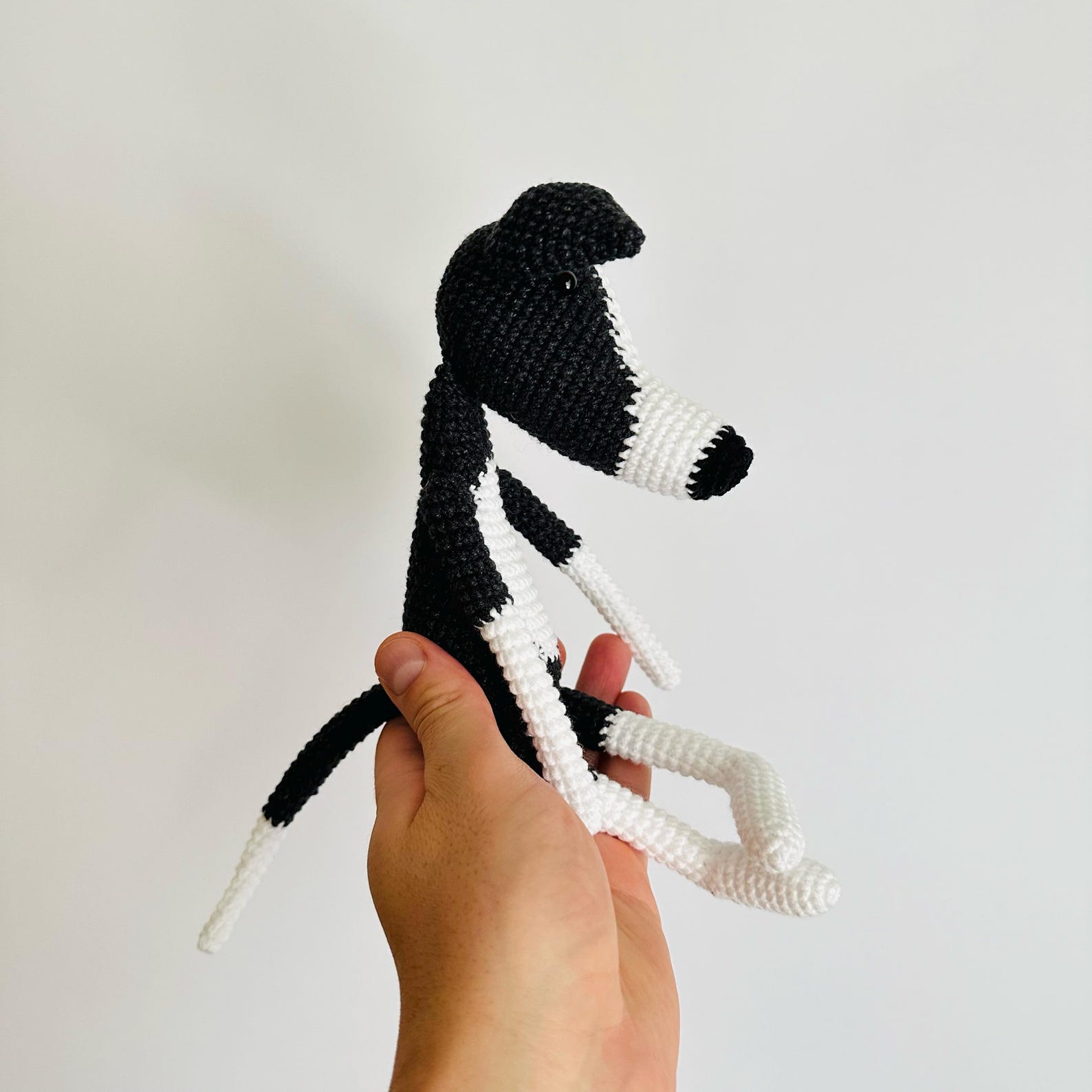 Greyhound, Whippet Plush Toy: Crochet Dog Lover Gift, Gift for Friends ...