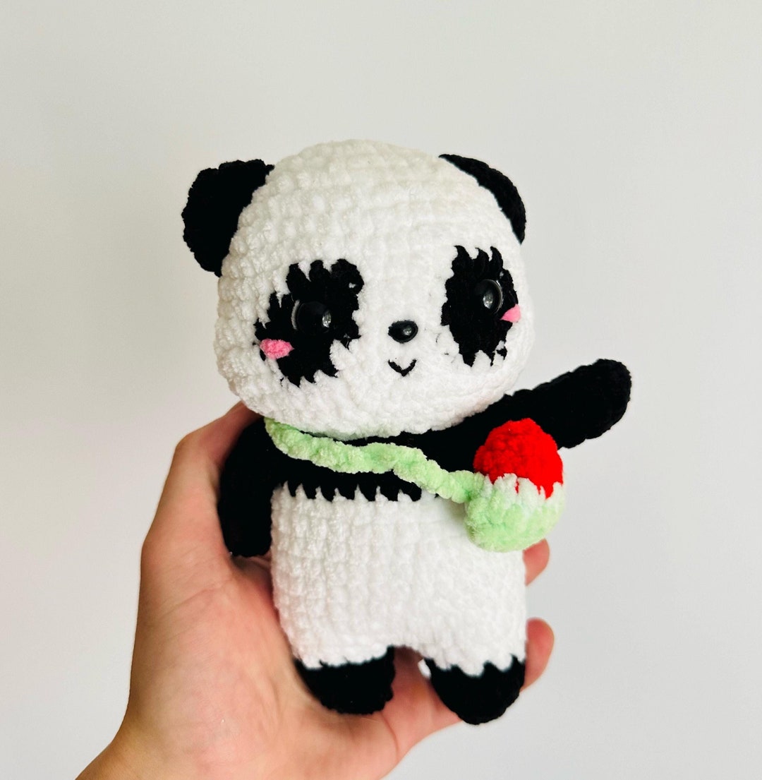 Panda Crochet Toy, Panda Plush, Stuffed Panda – Perfect Gift for Kids ...