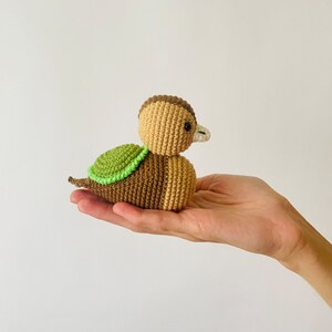 Crochet Pattern - Turtle Duck, Crochet Toys, Easy Pattern, Duck Crochet ...