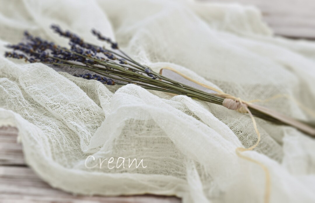 Cream Rustic Wedding Gauze, Weddingtable Runner Centerpieces, Bridal ...