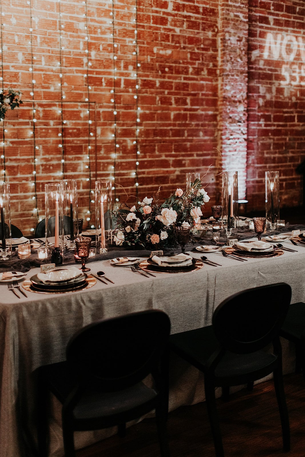 Light Grey-grey-charcoal Grey Rustic Gauze Table Centerpieces ...
