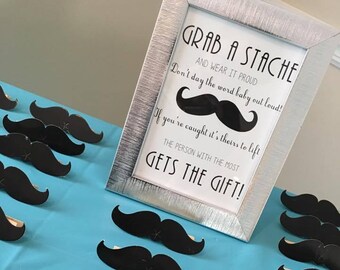 Grab a stache | Etsy