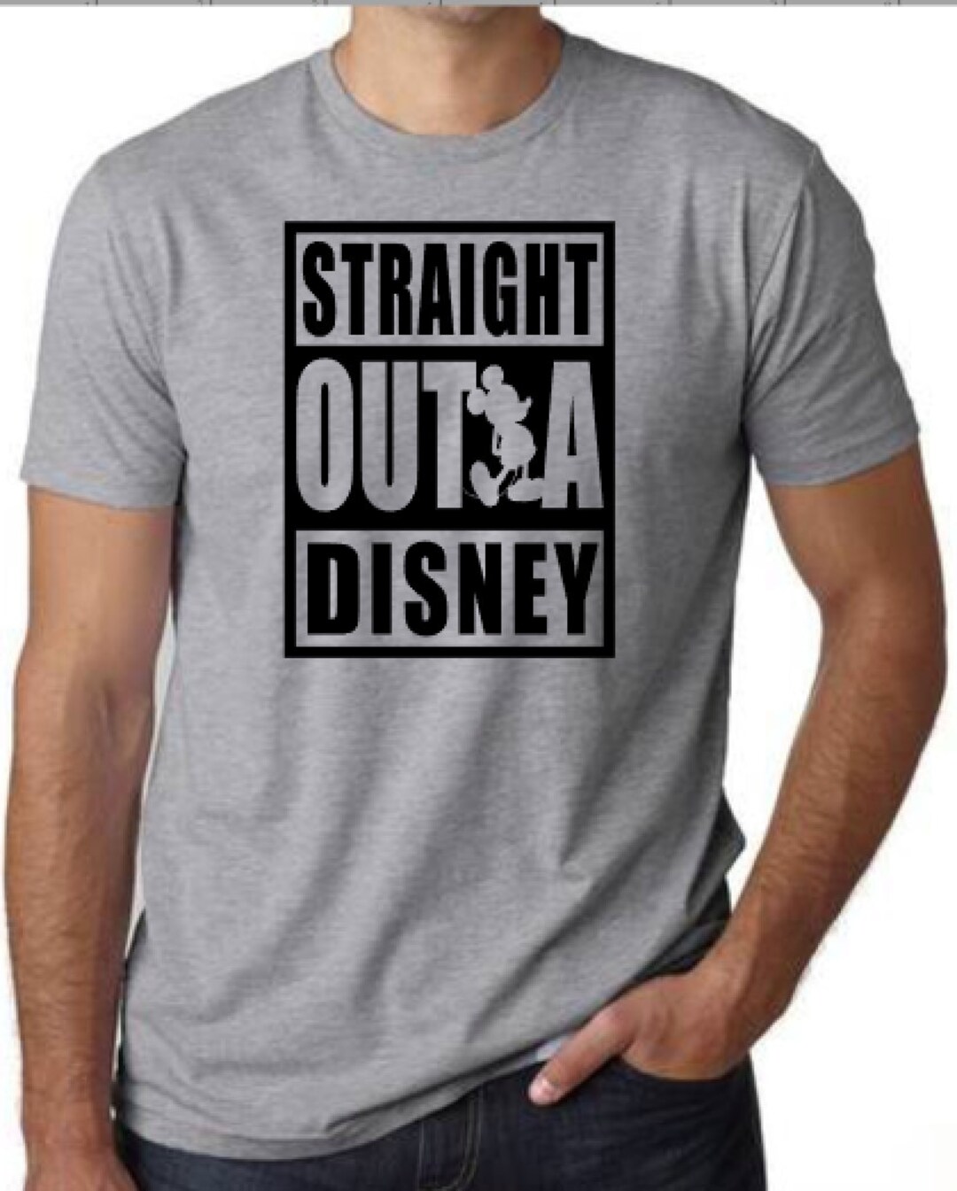 Straight Outta Disney Family Shirts Matching Family Disney - Etsy