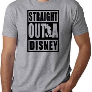 Straight Outta Disney Family Shirts Matching Family Disney - Etsy