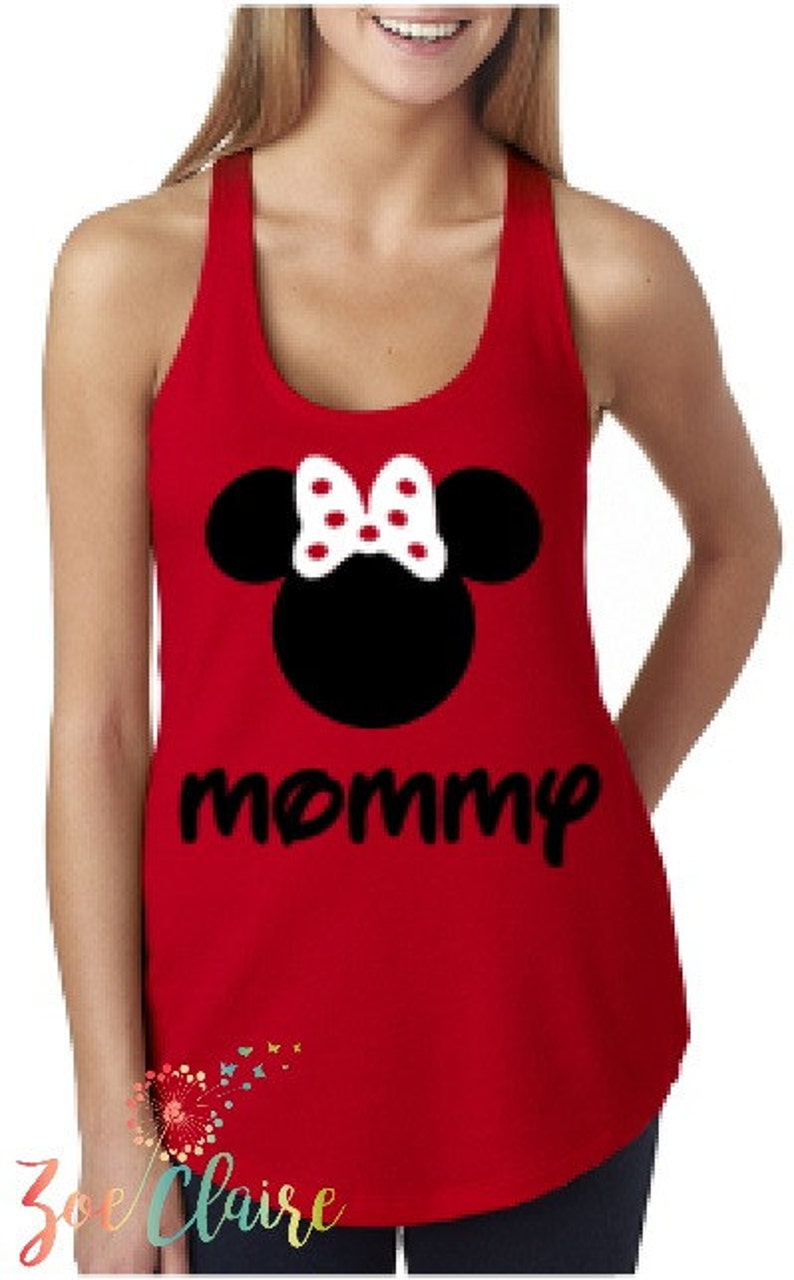 Disney Tank Tops I Disney Shirts for Women I Minnie Ears Shirt - Etsy